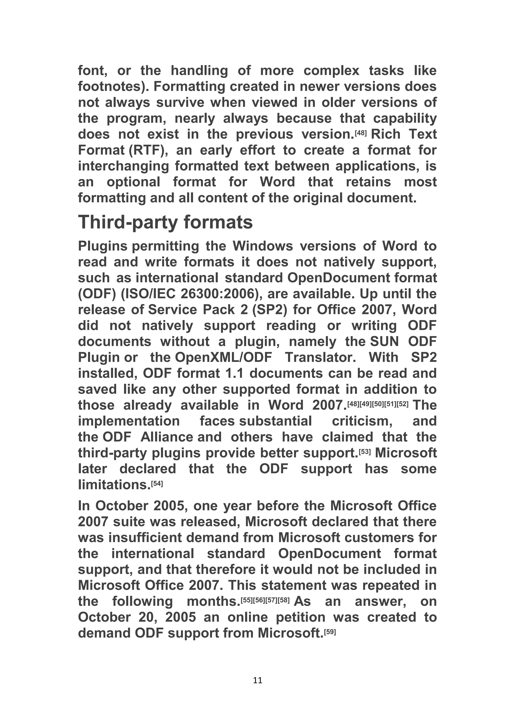 microsoft word | PDF