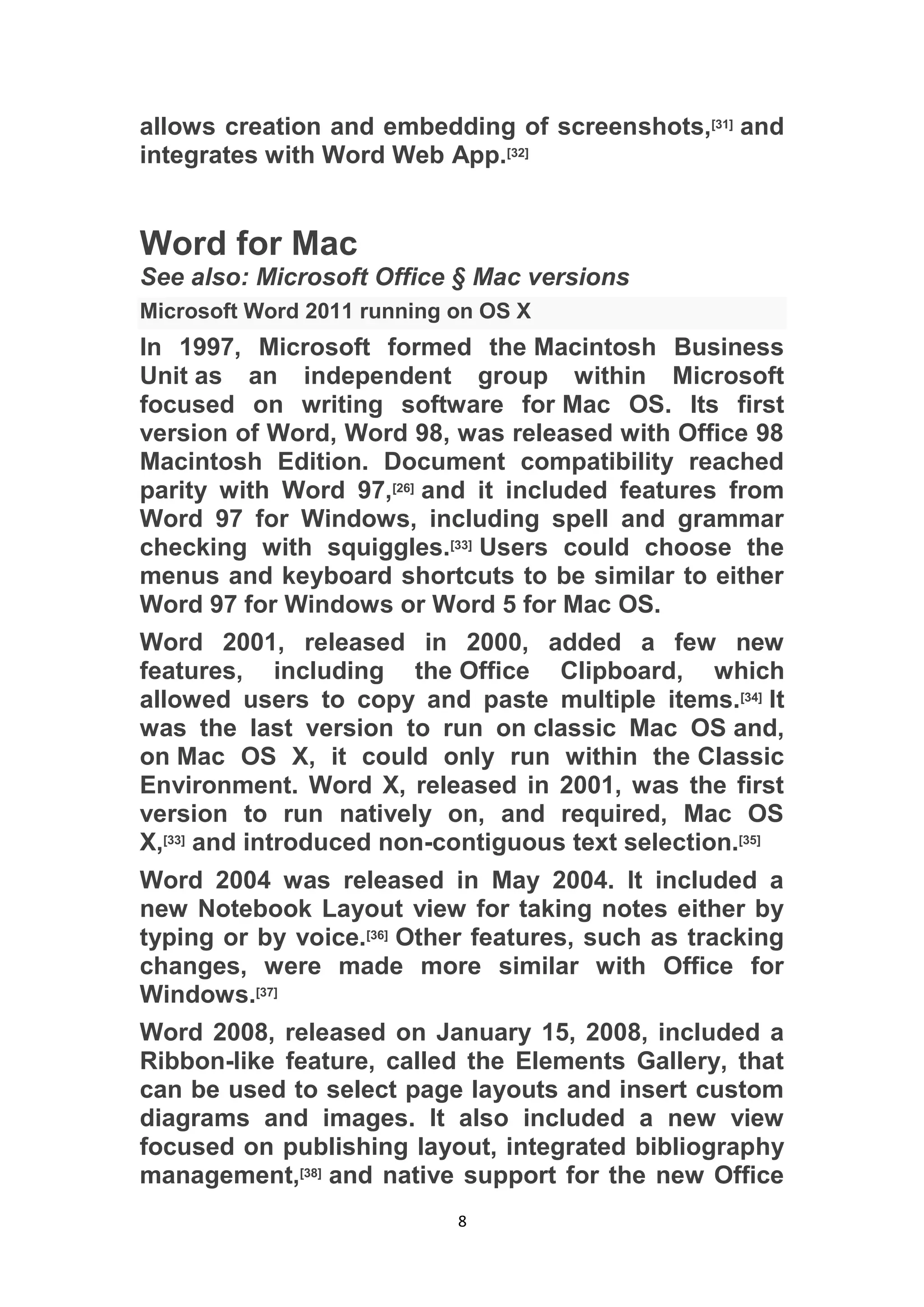 microsoft word | PDF