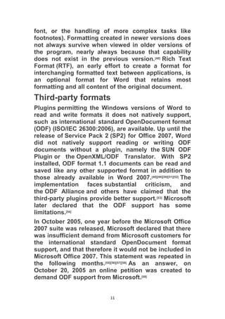 microsoft word | PDF