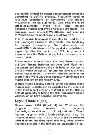 microsoft word | PDF