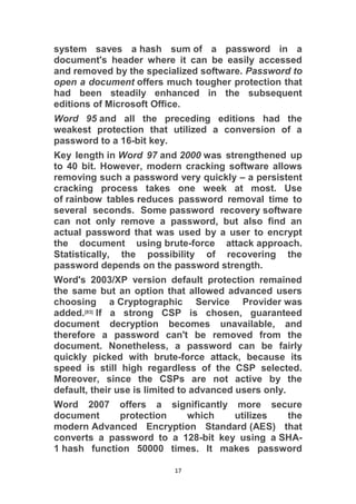 microsoft word | PDF