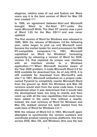 microsoft word | PDF