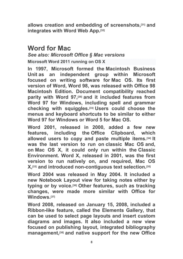 microsoft word | PDF