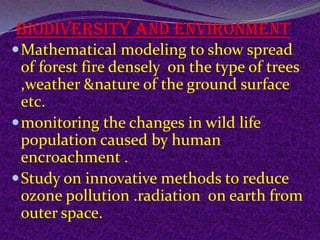 mathematics of planet earth | PPTX