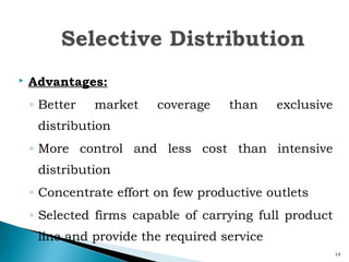 Selective Distribution