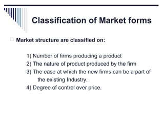 Market structure | PPT