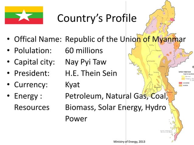 Myanmar Country Presentation at ACEF 2014 | PPT