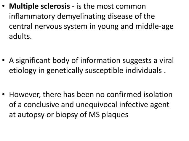 multiple sclerosis imaging...by dr.renuks | PPT