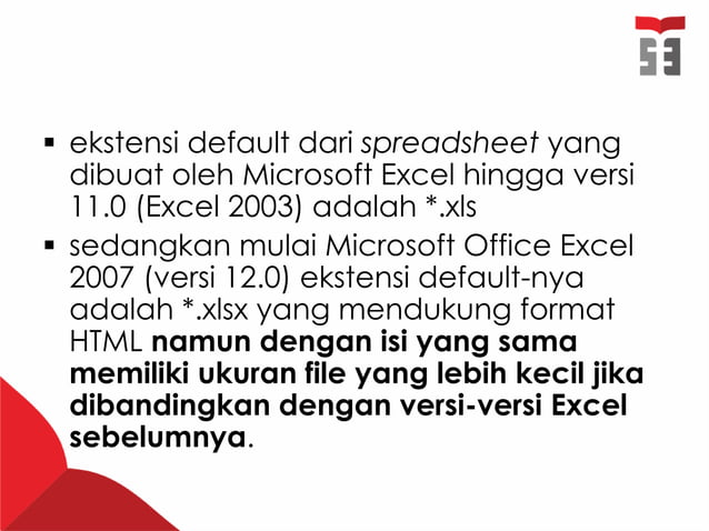 perangkat lunak lembar sebar | PPTX