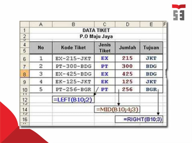 perangkat lunak lembar sebar | PPTX