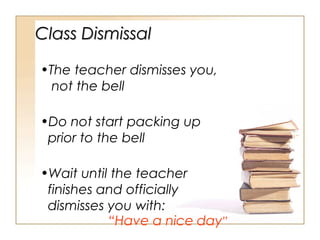 Ms. zhou's classroom guidelines | PPT