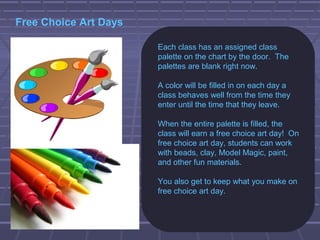 Ms. spero’s school 3 art class rules | PPT