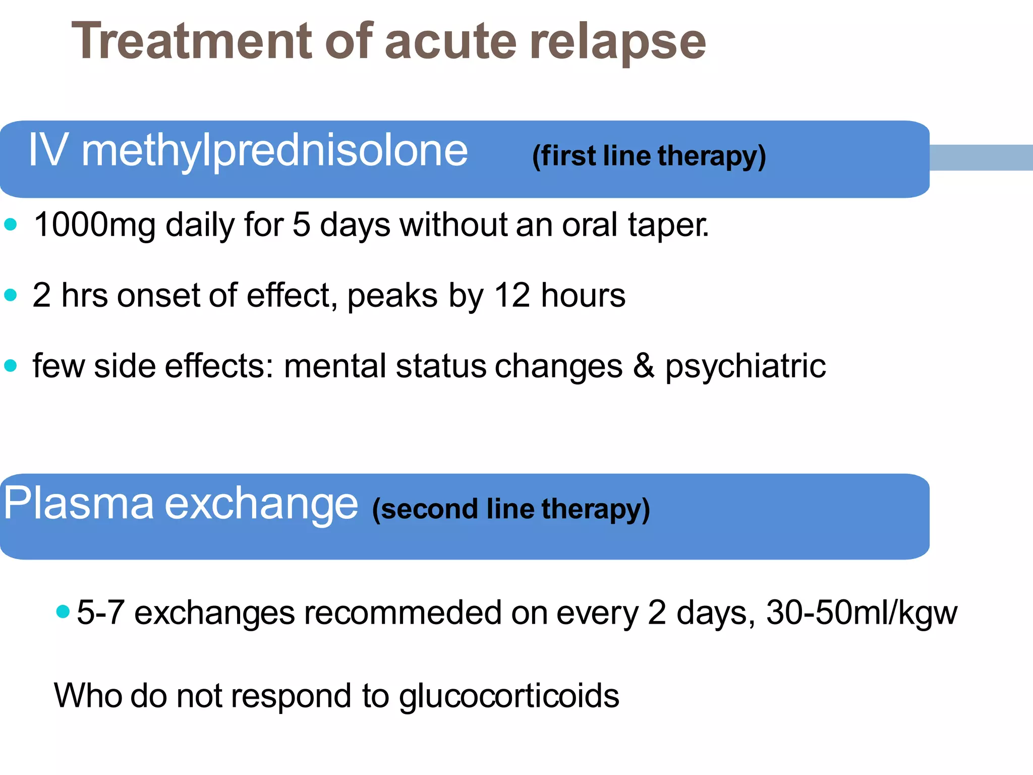 multiple sclerosis- recent guidelines 2018 | PPTX
