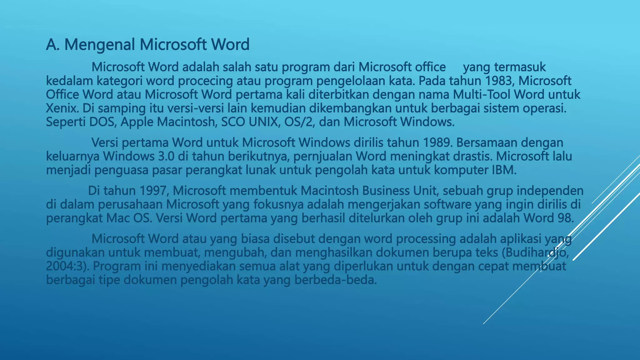 Microsoft Word | PPTX