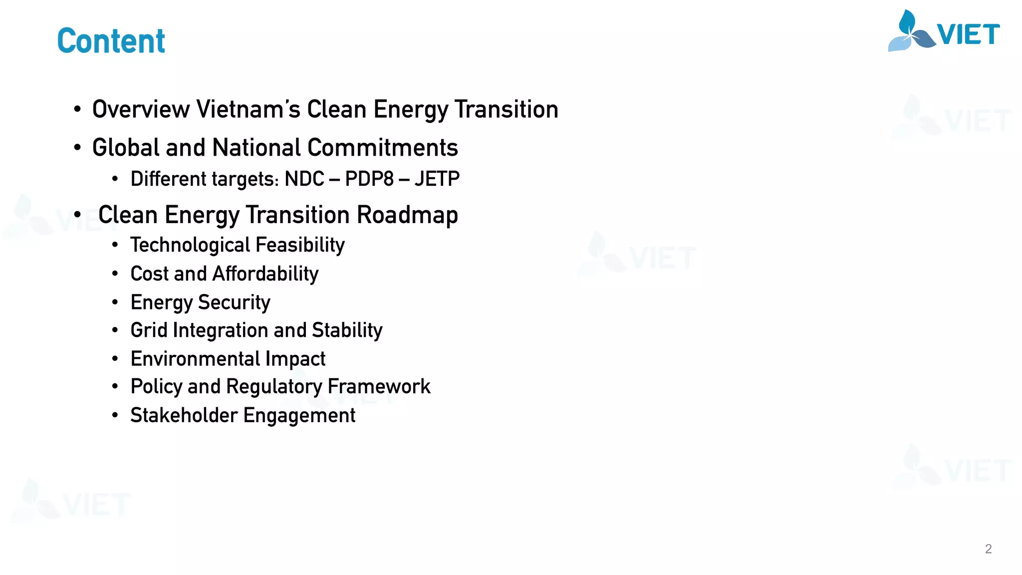 Energy Transition Roadmap Presentation | PDF