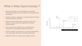 The Basics of Mass Spectrometry/Spectroscopy.pptx