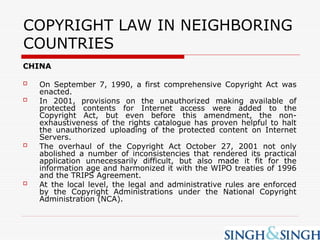 Ms. Prathiba M Singh various ipr rights and challenges | PPT