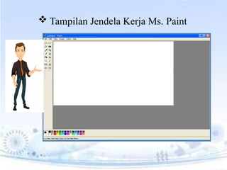 MS. PAINT Kelas 1 edukasi pembelajaran menggambar | PPTX