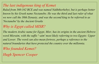 Ms.Saajjda Lodhi Notes Based on IGCSE topic Ancient Egypt civilization.docx