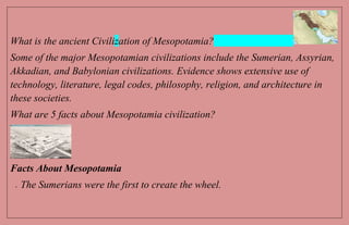 Ms.SaajjdaLodhi Notes Based on IGCSETopic Ancient Civilization ...