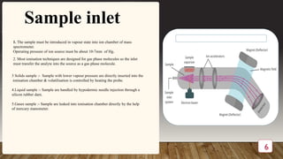 Mass Spectroscopy Analytical Technology. | PPT