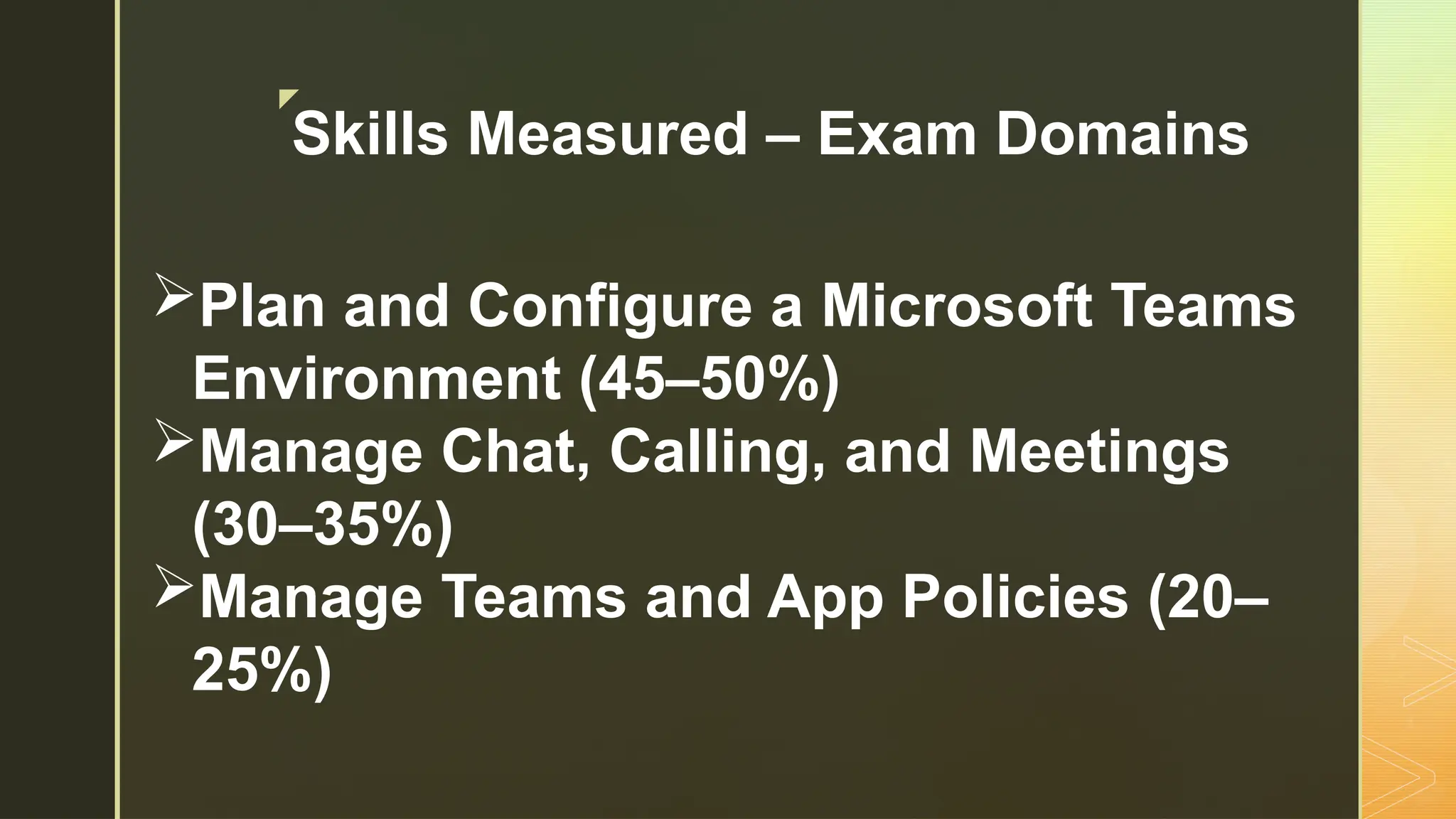 MS-700: Managing Microsoft Teams – Complete Guide | PPTX