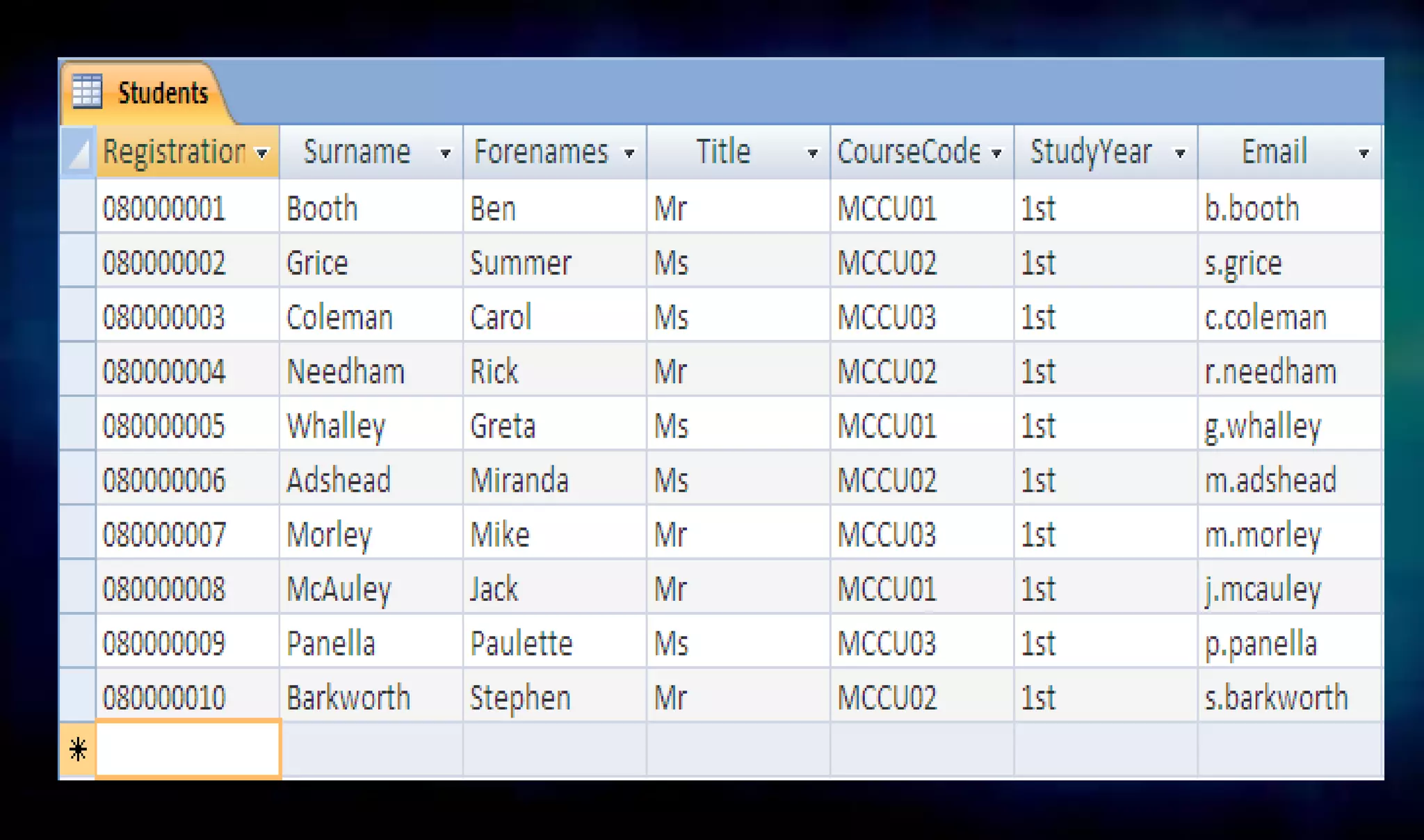 PPT On MS-Access 2007 | Full Concepts | | PPTX