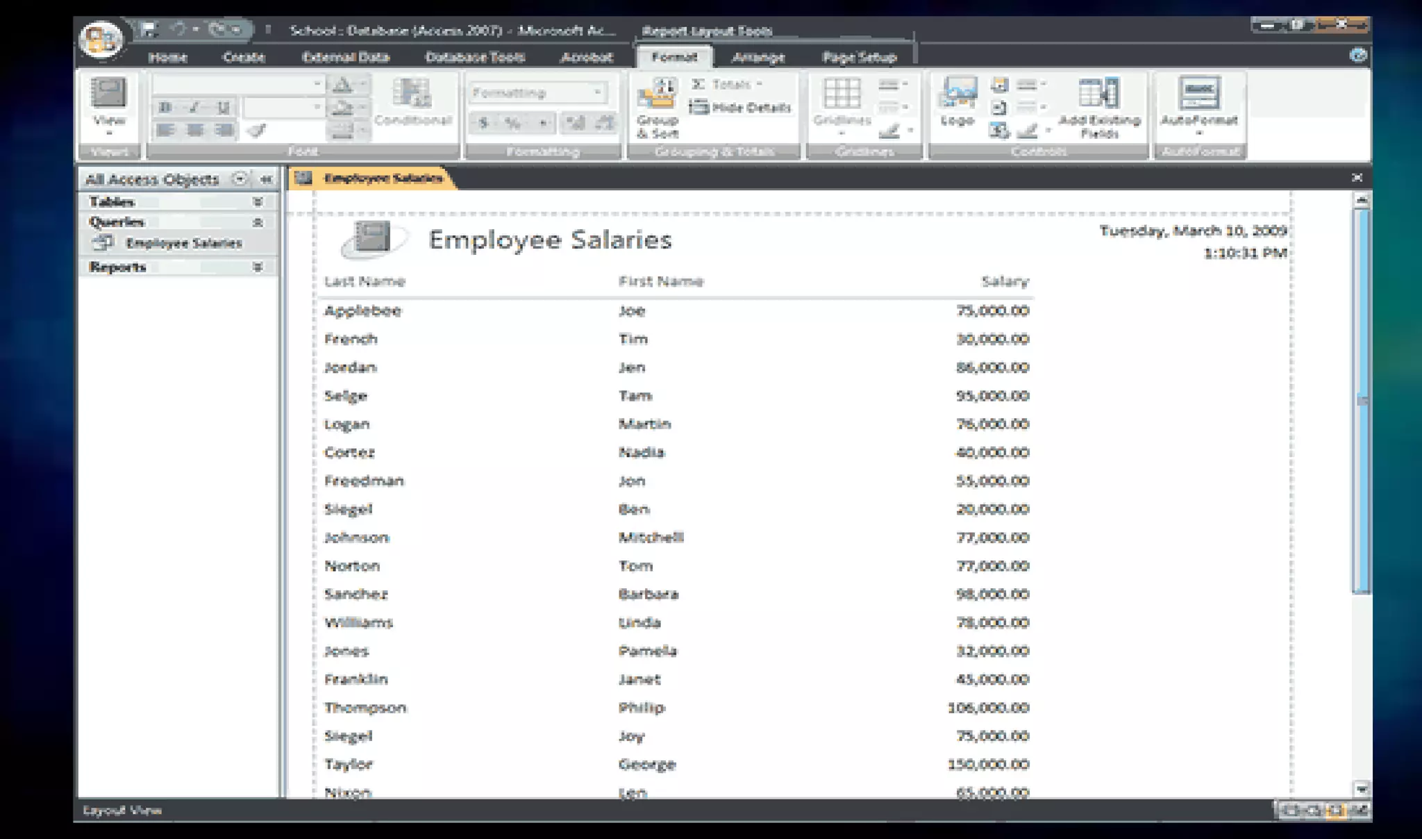PPT On MS-Access 2007 | Full Concepts | | PPTX