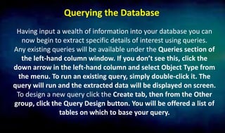 PPT On MS-Access 2007 | Full Concepts | | PPTX