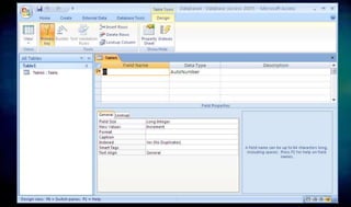 PPT On MS-Access 2007 | Full Concepts | | PPTX
