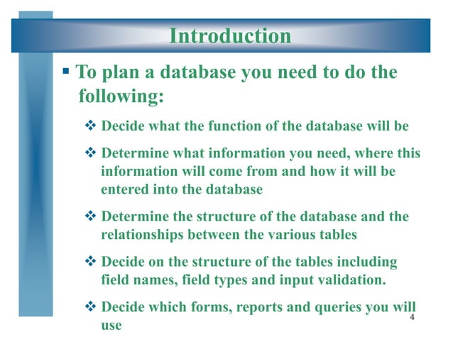 Ms Access Tables Forms Queries Reportsppt 7934