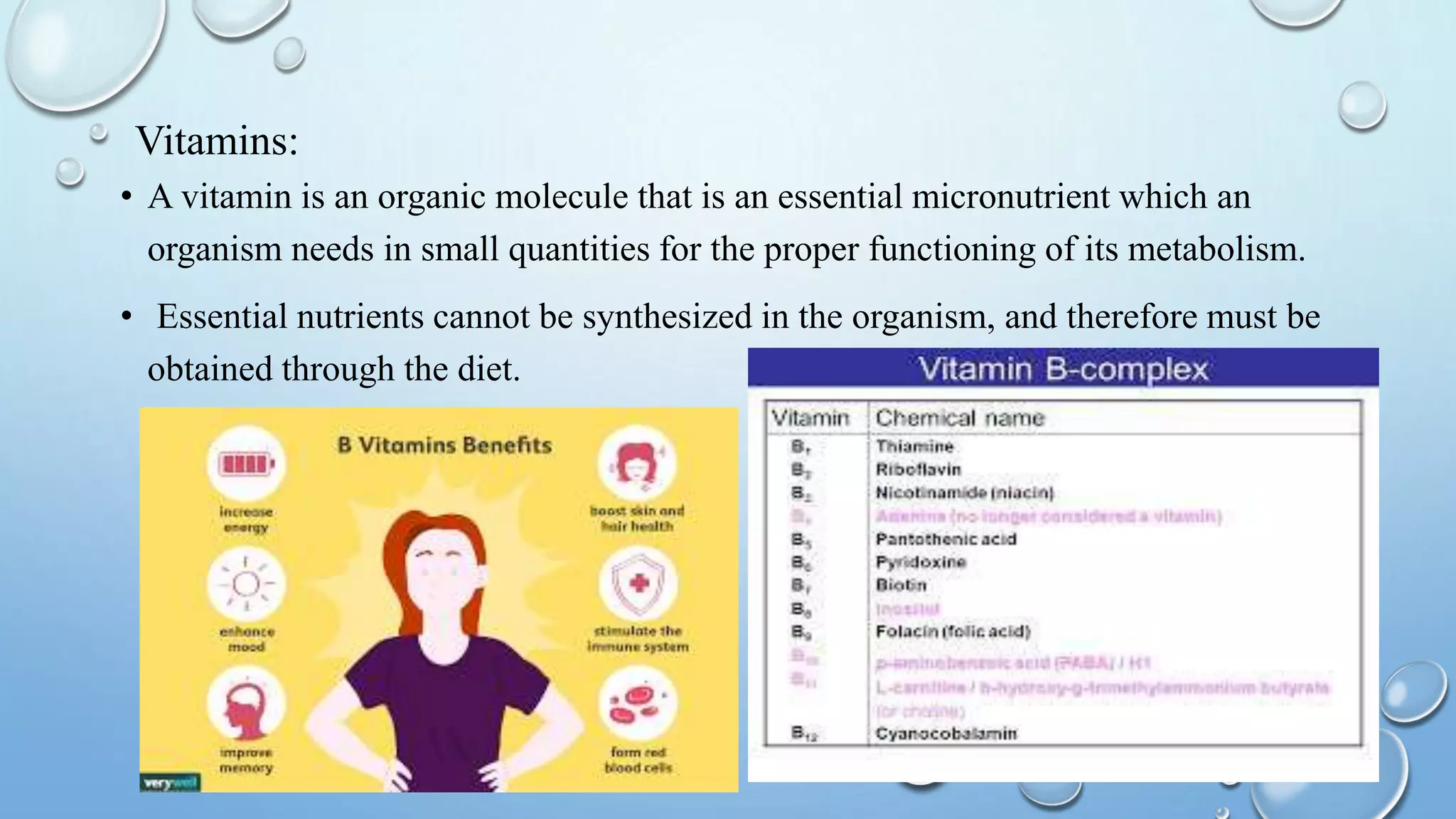 Role of vitamins in metabolism (1) | PPTX