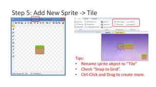 Construct 2 Platformer: Step by Step | PPTX