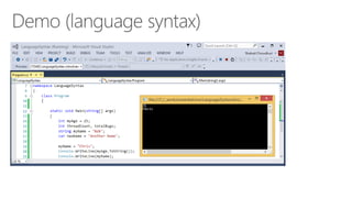 C Sharp Crash Course | PPTX