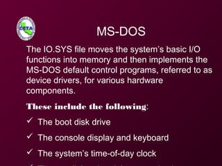 Ms dos | PPT