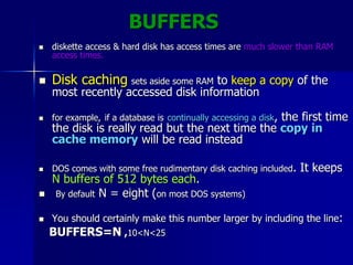 Ms dos boot process | PDF