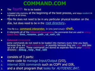 Ms dos boot process | PDF