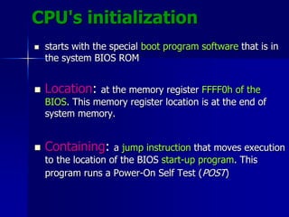 Ms dos boot process | PDF