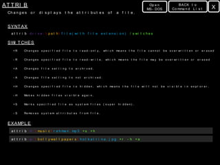Ms dos tutorial | PPSX