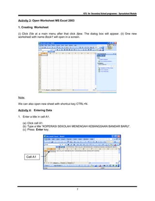MICROSOFT EXCEL (ICTL) | DOC