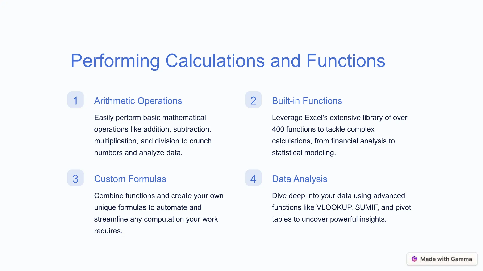 Beginner's Guide to Micrososoft Excel | PPT