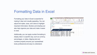 Beginner's Guide to Micrososoft Excel | PPT