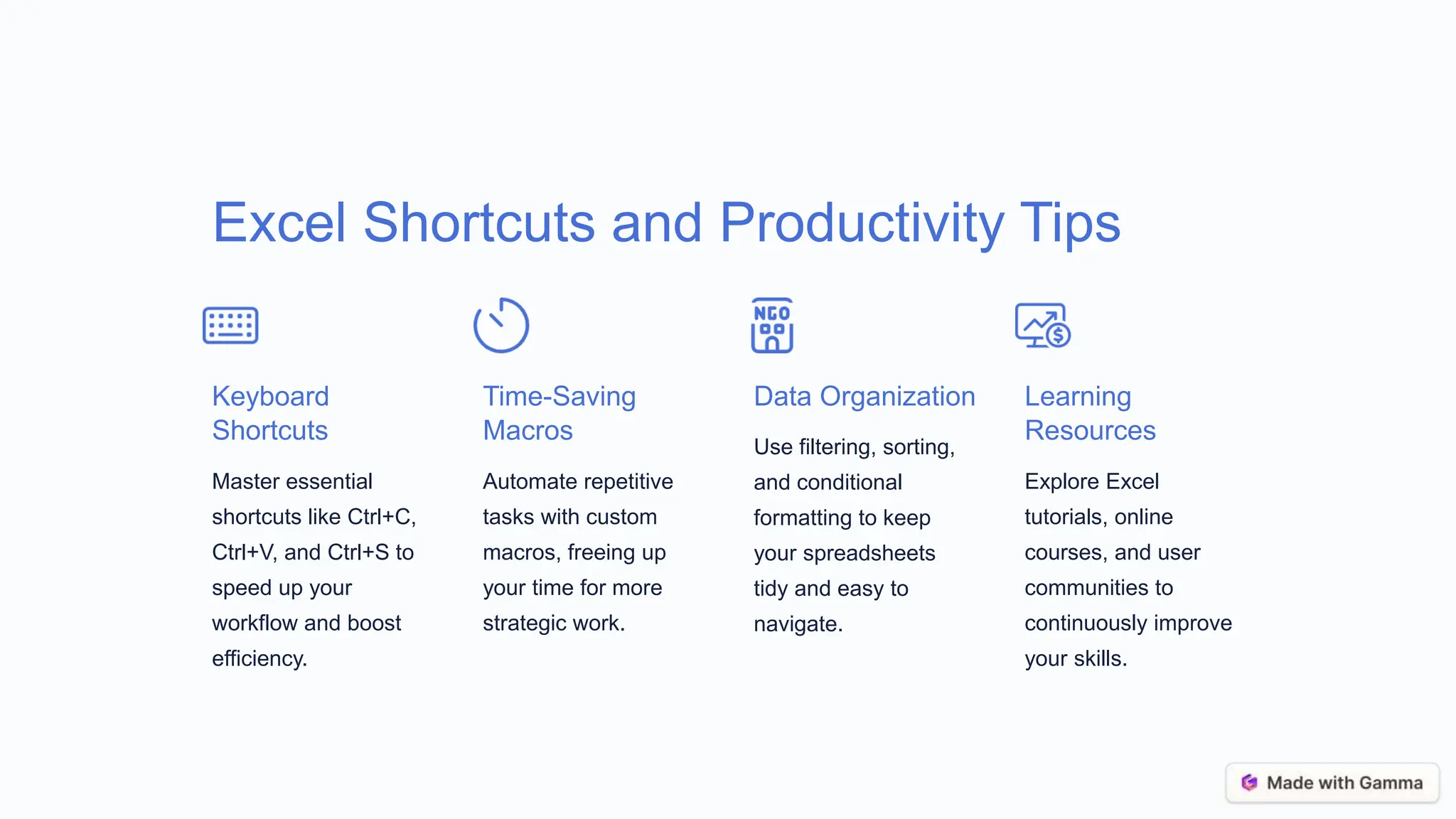 Beginner's Guide to Micrososoft Excel | PPTX | Computing | Technology ...