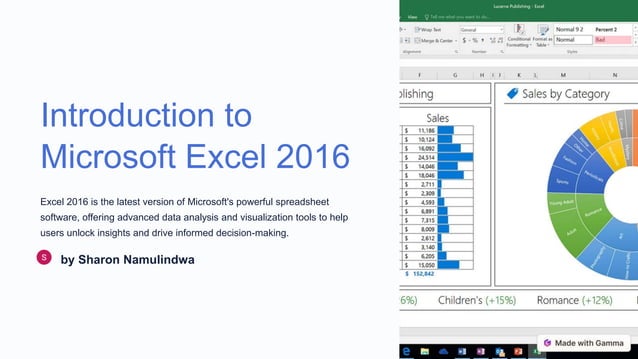 Beginner's Guide to Micrososoft Excel | PPTX | Computing | Technology & Computing