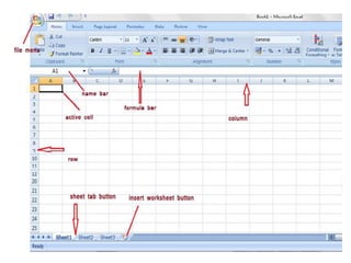 MS-Excel.pptx To demonstrate excel in hindi | PPTX
