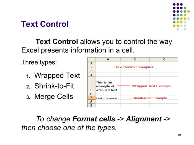 Introduction to Microsoft - EXCEL and uses.ppt