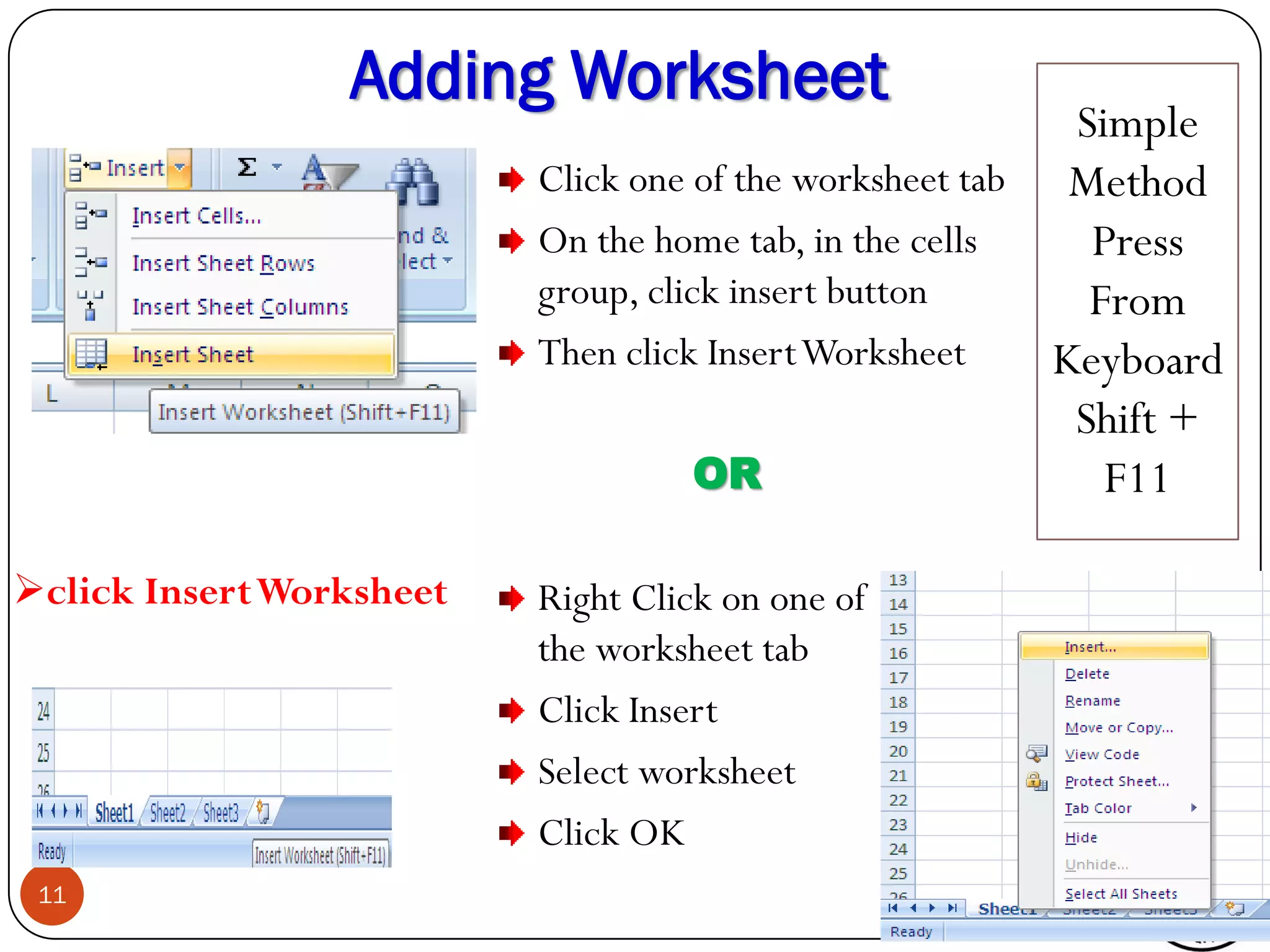 Ms excel 2007 pptx | PDF