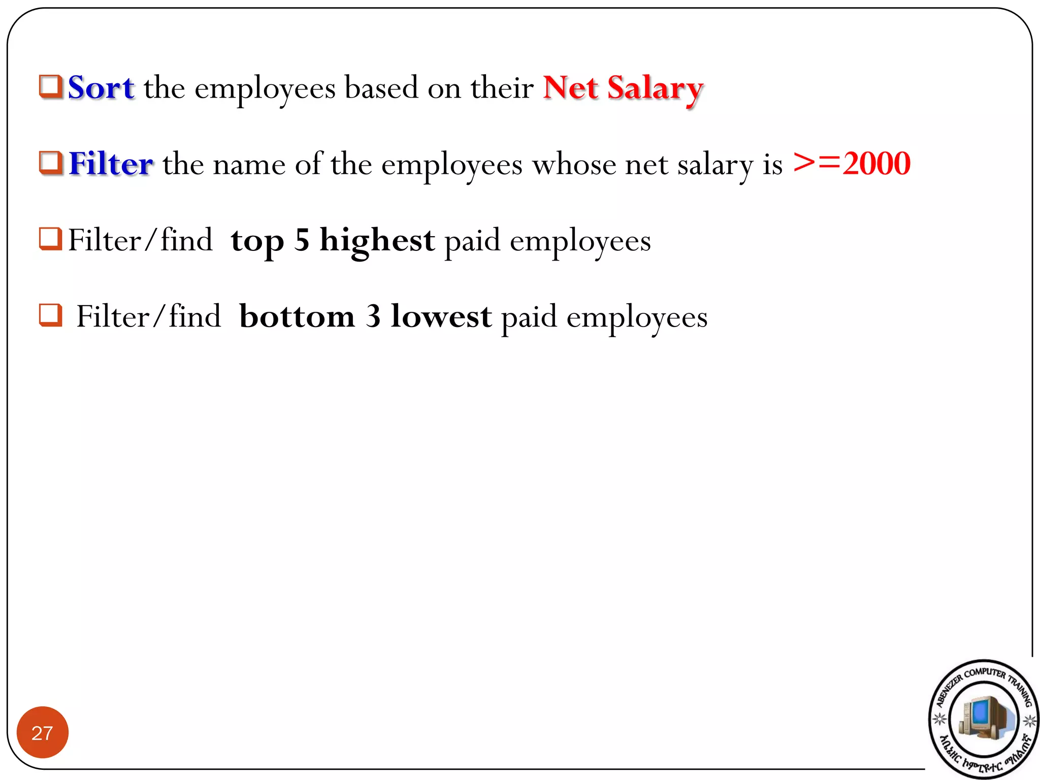 Ms excel 2007 pptx | PDF