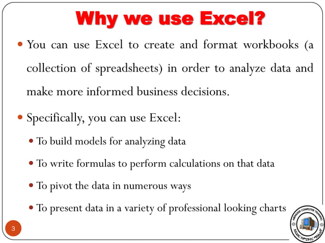 Ms excel 2007 pptx | PDF