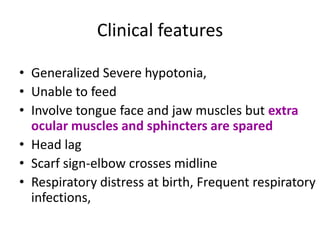 Floppy infant syndrome | PPTX